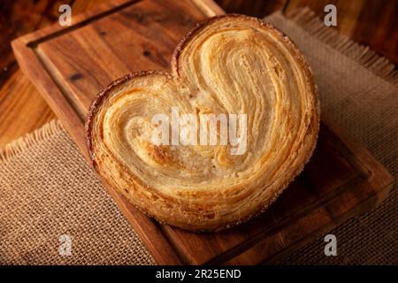 Oreja. Mexican sweet bread made with puff pastry, its name comes from ...