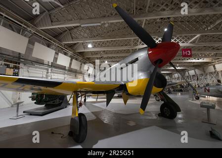 Hawker Tempest V used for towing targets for air-to-air gunnery ...