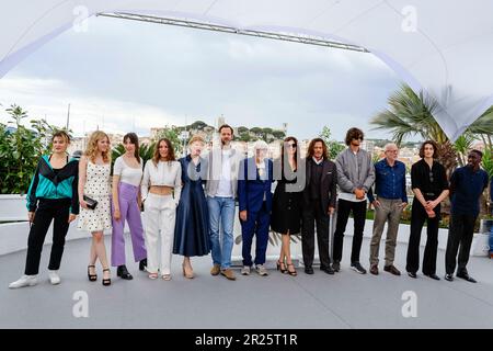 Pierre Richard, and Johnny Depp pose for photographers upon arrival at ...