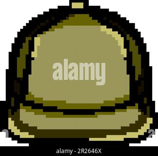 head baseball cap game pixel art vector illustration Stock Vector Image ...