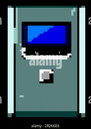 energy battery backup game pixel art vector illustration Stock Vector ...