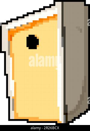 cute bird house game pixel art vector illustration Stock Vector Image ...