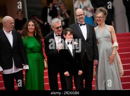 Daniel Kiefer, from left, Anton Wenders, Anselm Kiefer, and director ...