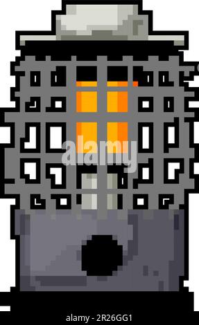 burner heater gas game pixel art vector illustration Stock Vector Image & Art - Alamy