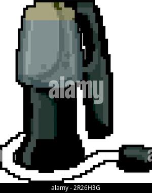 camping water filter game pixel art vector illustration Stock Vector ...