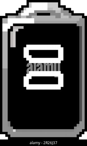 alarm car key game pixel art vector illustration Stock Vector Image ...