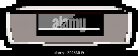 entertainment cd player game pixel art vector illustration Stock Vector ...