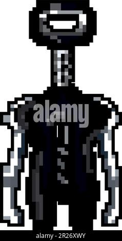 restaurant corkscrew wine game pixel art vector illustration Stock ...