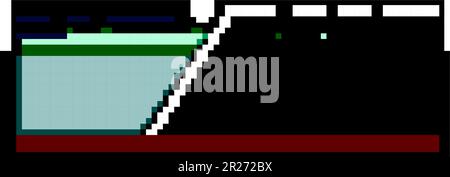 ram desktop memory game pixel art vector illustration Stock Vector ...