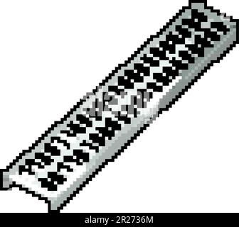 manhole drainage grate game pixel art vector illustration Stock Vector ...