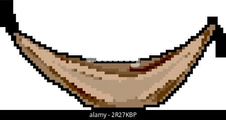 vector pixel art hammock sleep isolated Stock Vector Image & Art - Alamy