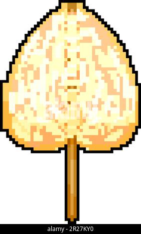 folding fan game pixel art vector illustration Stock Vector Image & Art ...