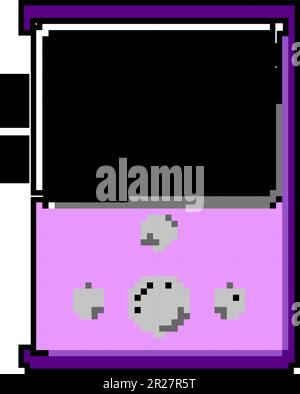 volume hifi mp3 player game pixel art vector illustration Stock Vector ...