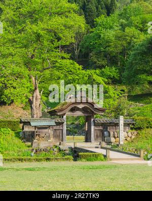Ichijodani Asakura Clans Ruins, Chinese gate Stock Photo - Alamy