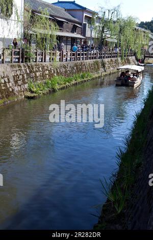 Suigo Sawara city Ono river Sugio tour Stock Photo - Alamy