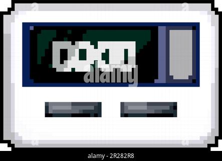 analog kitchen timer clock game pixel art vector illustration Stock ...