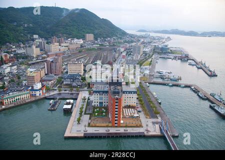 Moji Port retro area Stock Photo - Alamy