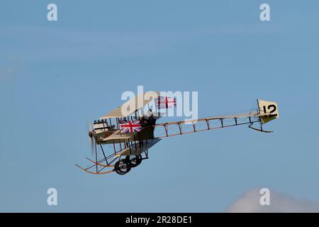 Avro Triplane flying Stock Photo - Alamy