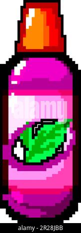 oral toothpaste game pixel art vector illustration Stock Vector Image ...
