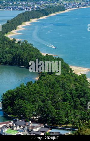 Amanohashidate and Miyazu Bay Stock Photo - Alamy