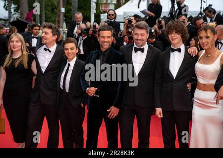 guest, guest, Billie Blain, Romain Duris 76th Cannes Film Festival Red ...
