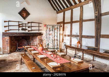 Picturesque interior of the pretty 15th century Percy Chapel, Tynemouth ...