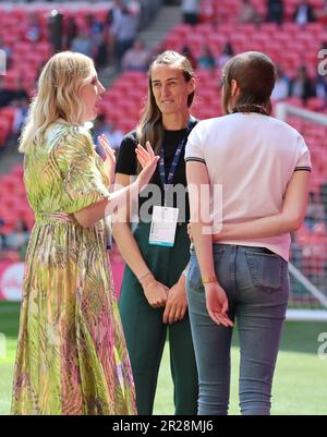 LONDON, ENGLAND - Jill Scott Ex England player during The Adobe Women's ...