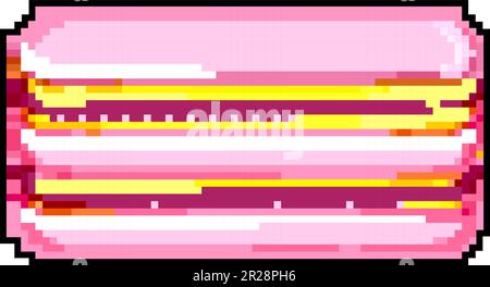 education pencil case game pixel art vector illustration Stock Vector ...