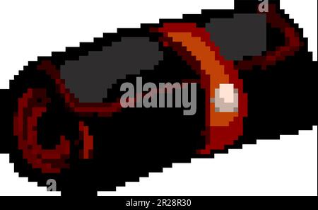 education pencil case game pixel art vector illustration Stock Vector ...