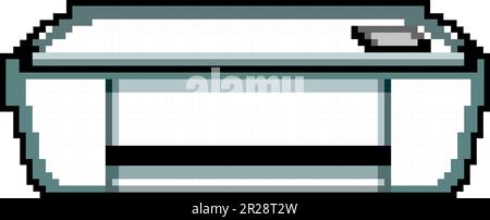 laser photo printer game pixel art vector illustration Stock Vector ...