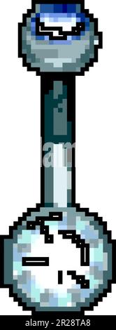 body piercing ring game pixel art vector illustration Stock Vector ...