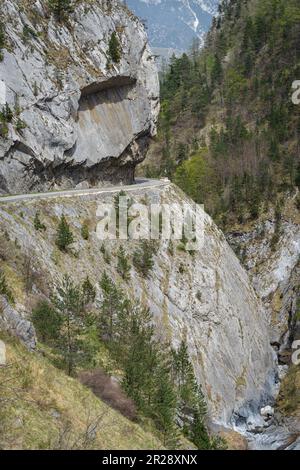 Mountain road in Ligurian Alps, Italy Stock Photo - Alamy