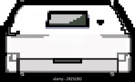 digital scanner document game pixel art vector illustration Stock Vector Image & Art - Alamy