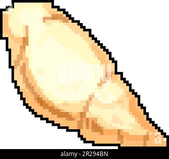 conch sea shell game pixel art vector illustration Stock Vector Image ...