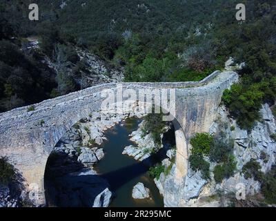 Pont de llierca Stock Photo - Alamy