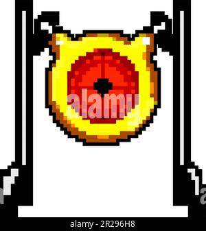 game shooting target game pixel art vector illustration Stock Vector ...