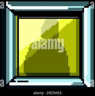 smphone smart photo frame game pixel art vector illustration Stock ...