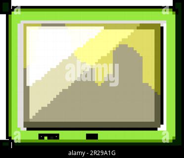 smphone smart photo frame cartoon vector illustration Stock Vector ...