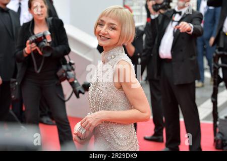 Maria de Medeiros arrives at the 'Jeanne du Barry' Screening & Opening ...