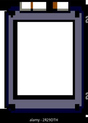technology ssd storage game pixel art vector illustration Stock Vector ...