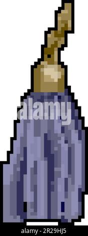 trim tassel rope game pixel art vector illustration Stock Vector Image ...