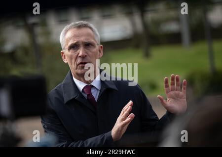Ramstein Miesenbach, Germany. 21st Apr, 2023. Lloyd Austin, U.S ...