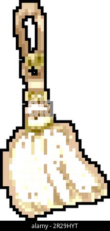 fringe tassel rope game pixel art vector illustration Stock Vector ...