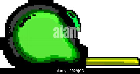 scale tape measure game pixel art vector illustration Stock Vector ...