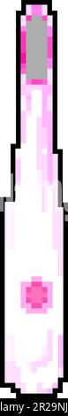 tooth toothpaste game pixel art vector illustration Stock Vector Image ...