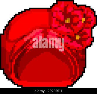 traditional turban indian game pixel art vector illustration Stock ...