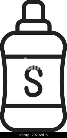 Solvent icon vector image Stock Vector Image & Art - Alamy
