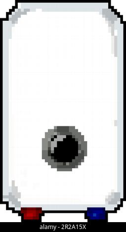 electric water boiler game pixel art vector illustration Stock Vector ...