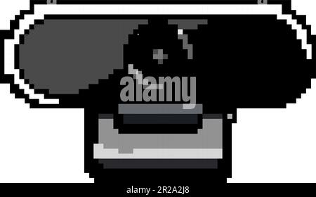 cam web camera game pixel art vector illustration Stock Vector Image ...