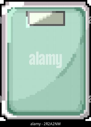 loss weigh scales game pixel art vector illustration Stock Vector Image ...